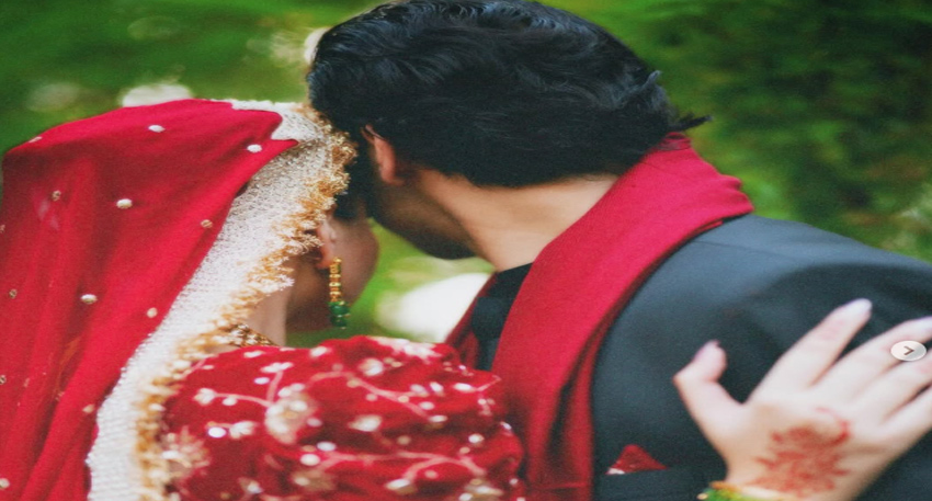 Ramsha Khan and Khushal Khan share dreamy wedding pictures